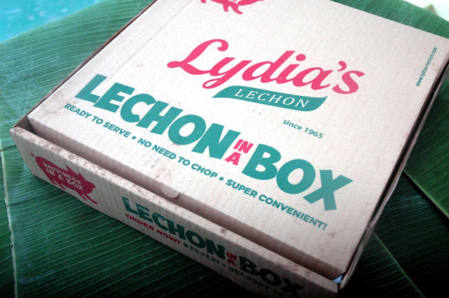DUDE FOR FOOD: Happiness in a Box: The New Lechon-In-A-Box by Lydia's ...