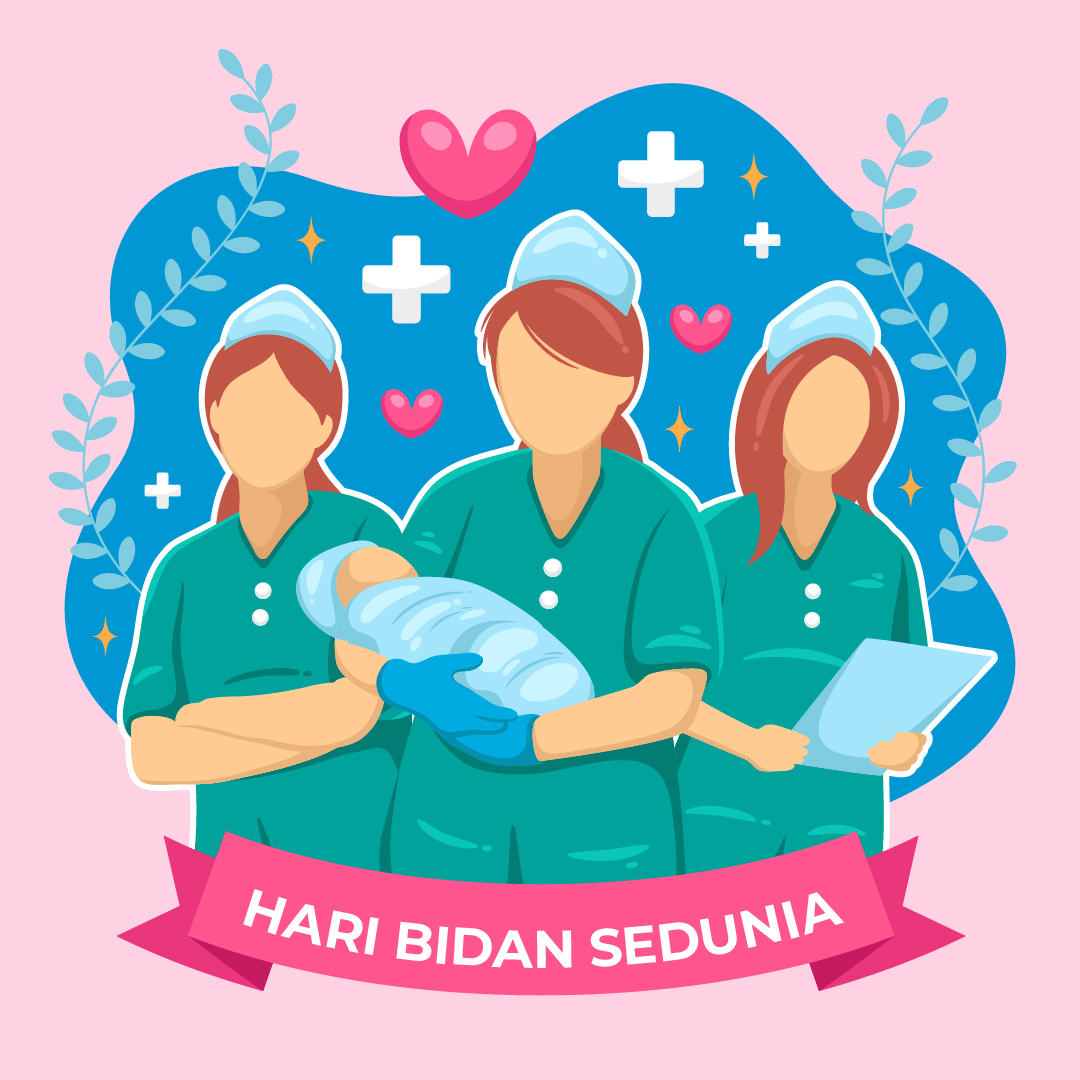 Gambar Ucapan Selamat Hari Bidan Sedunia 2021 - SKETZHBOOK