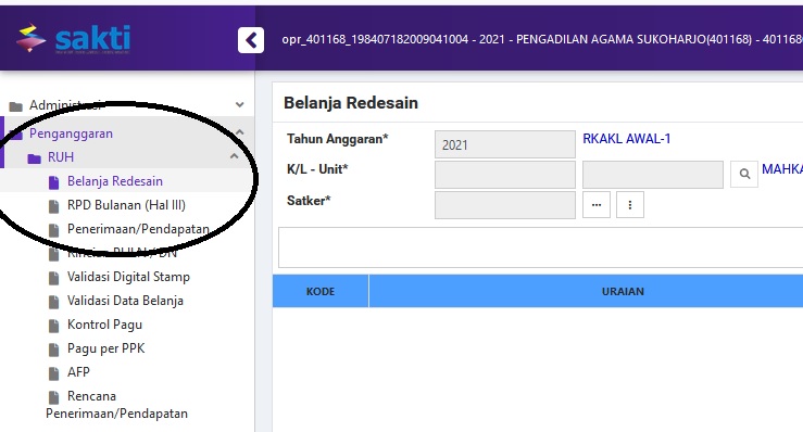 Adhie Blog: Menyusun RKAKL 2021 dengan SAKTI