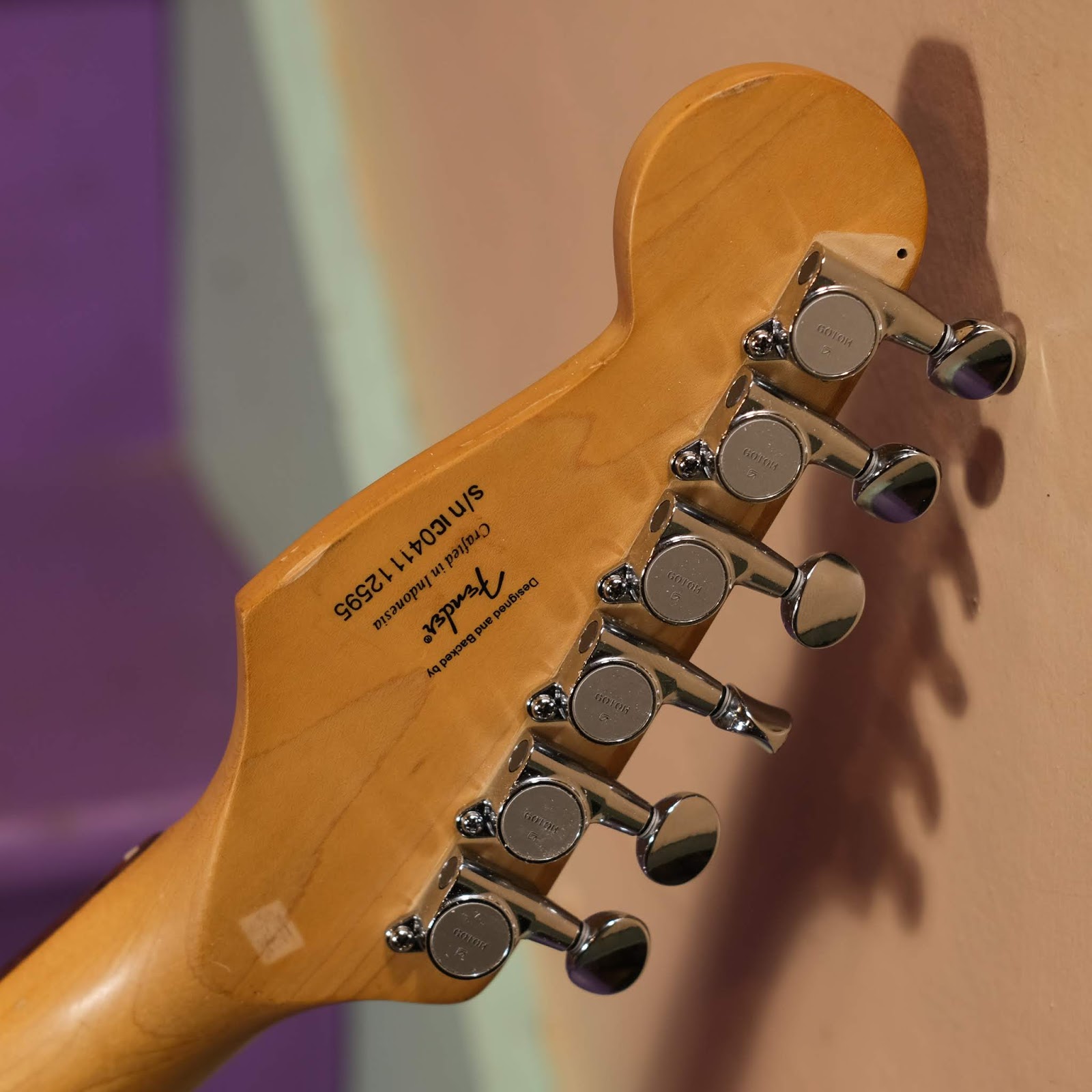 2004 Squier Mini Stratocaster Electric Guitar (Nashville Tuning)