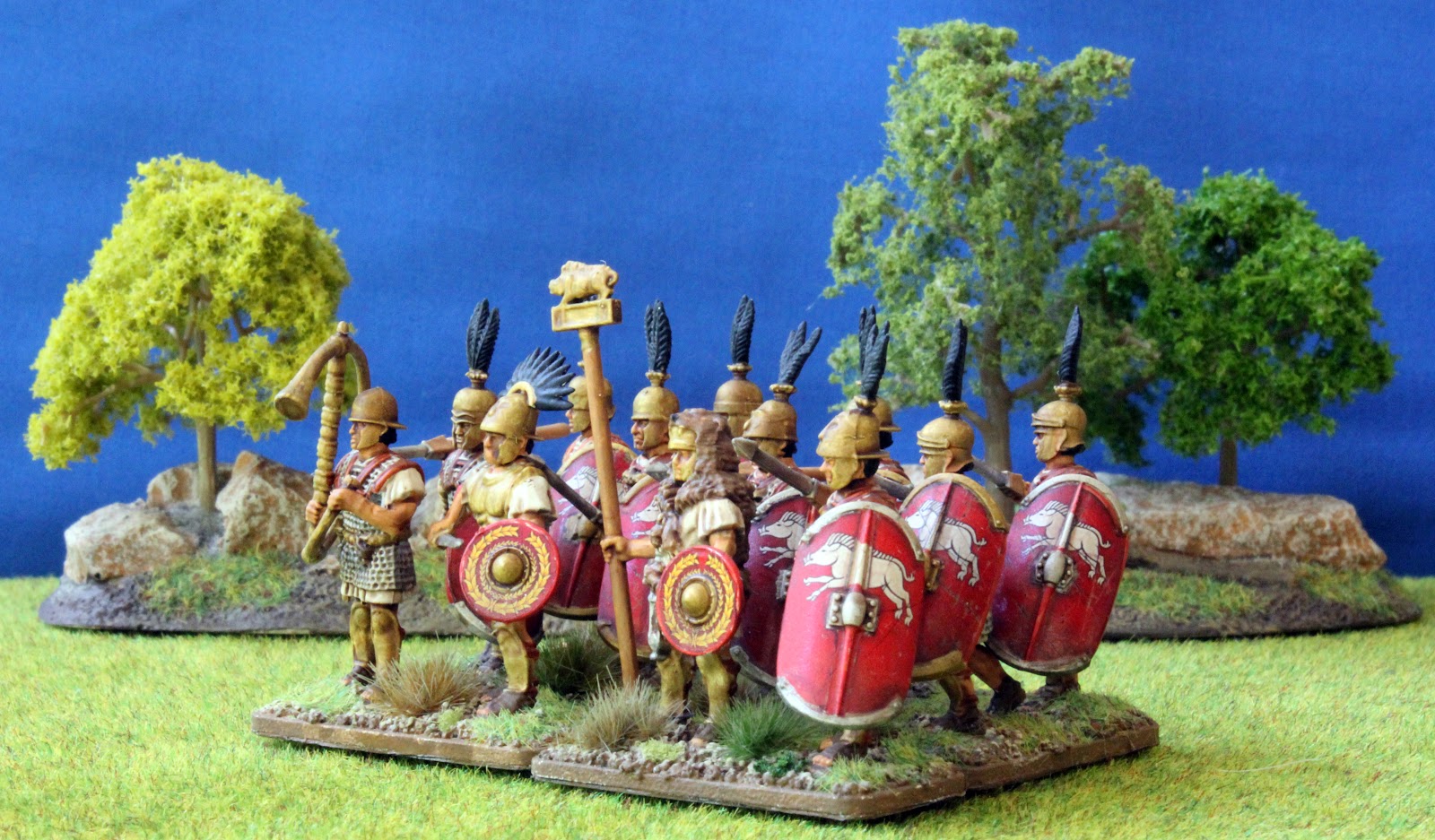 Bucellarii: Republican Roman Principes, Triarii and Command