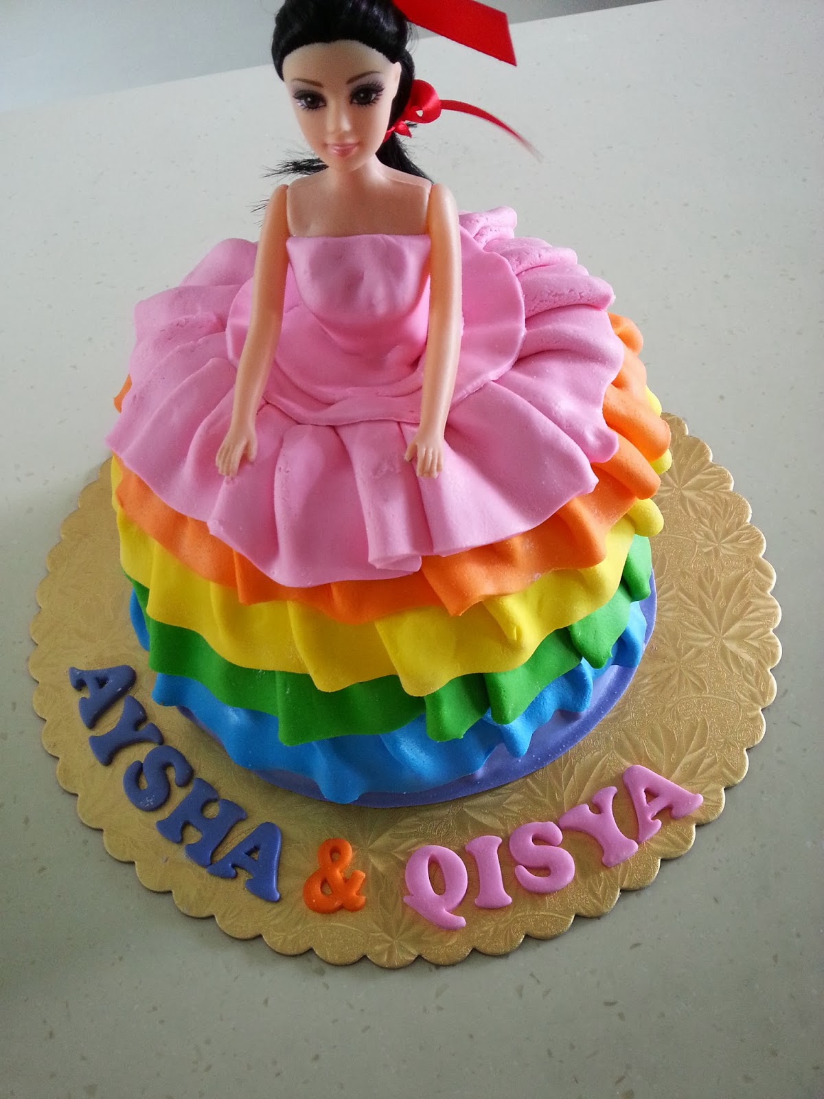 Zeti Hot Oven: 365 Hot Oven - Rainbow Princess Cake