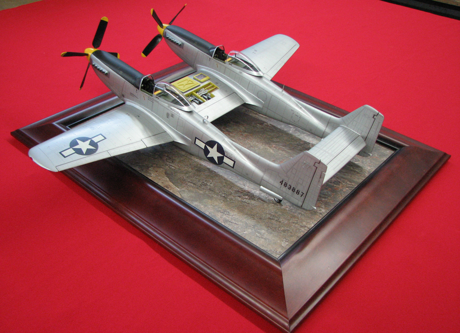 XP-82 Twin Mustang Project: May Newsletter and Photography