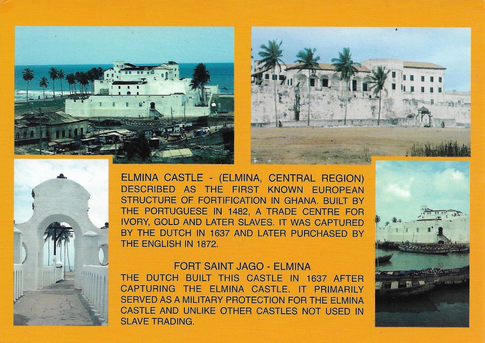 UNESCO postcards collection by dannyozzy: Forts and Castles, Volta ...