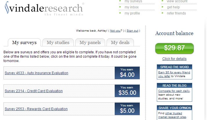 SparkleKnit: My Survey Earnings