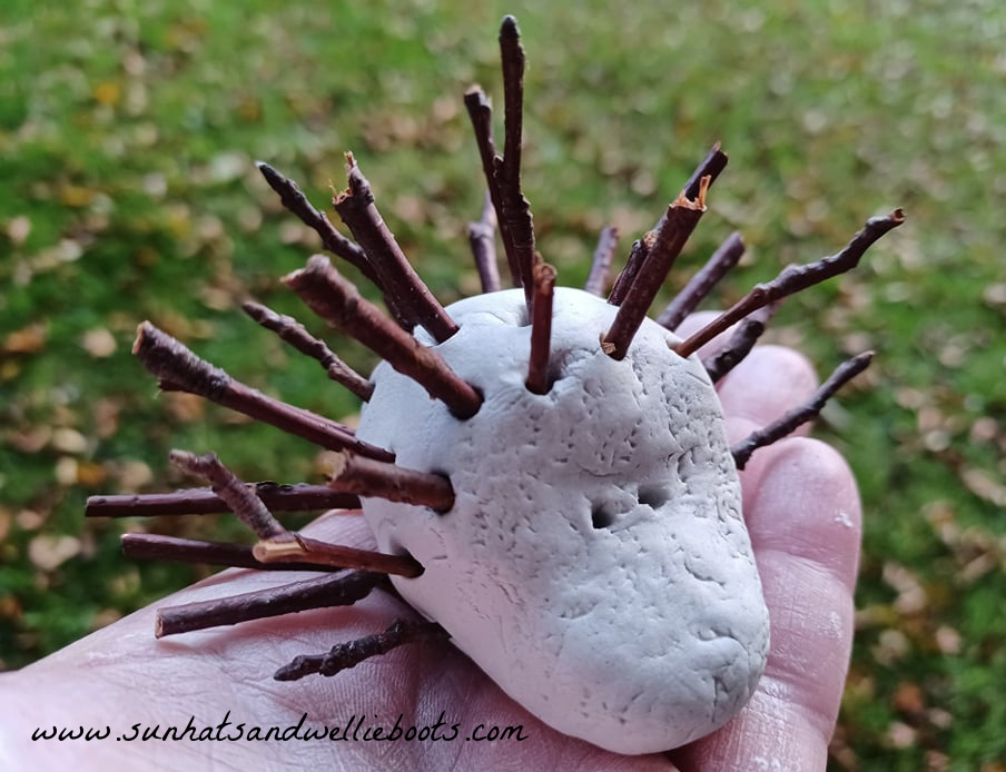 Sun Hats & Wellie Boots: Clay & Twig Hedgehogs - Includes free ...