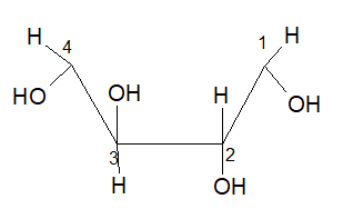 conversion of glucose's open chain form to chair form