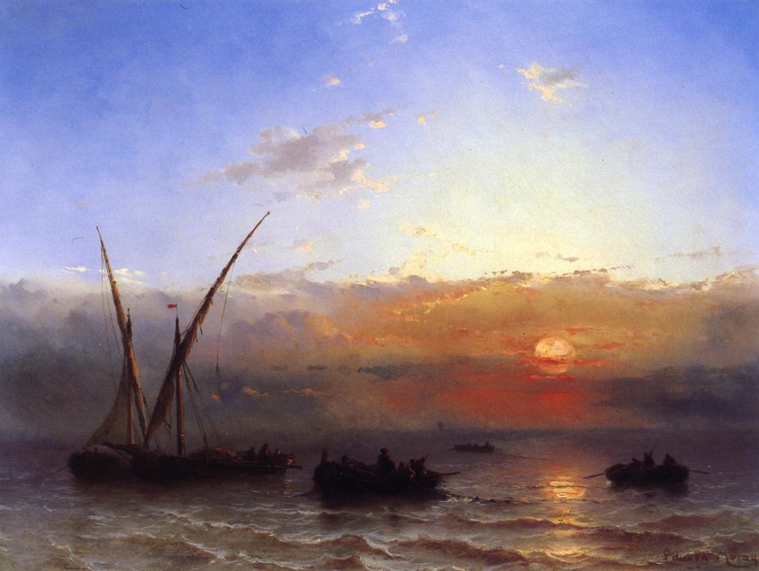19th century American Paintings: Edward Moran 19th century American Paintings: Edward Moran