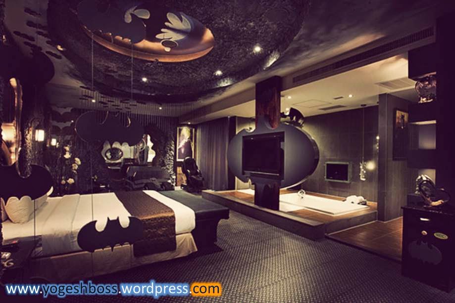 Ever Green Quotes & Thoughts: Incredible Batman Hotel in Taiwan