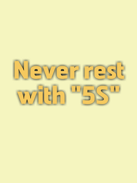 5s posters and slogan with images in english - Quality Management ...