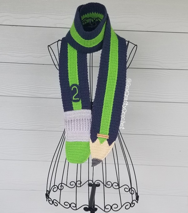 Green Seahawk Pattern