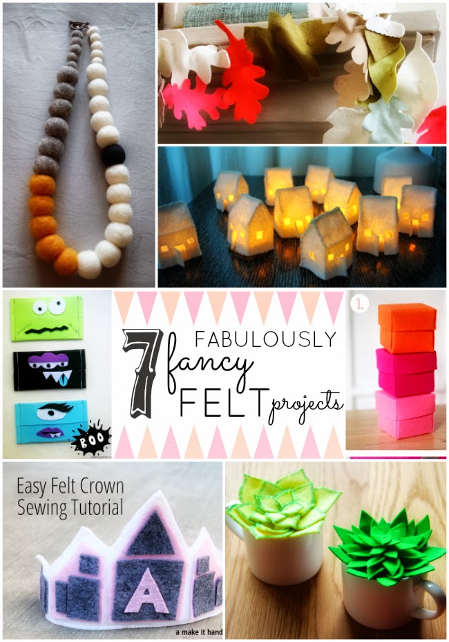 EAT+SLEEP+MAKE: 7 Fabulously Fancy Felt Projects + A Giveaway Winner!