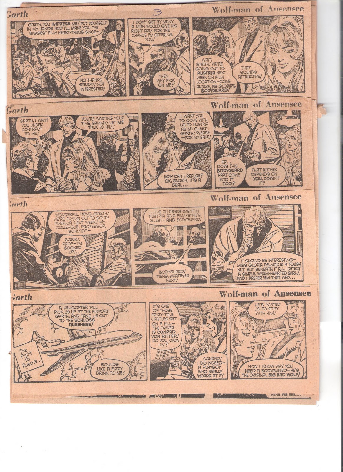 doctor who loved comics: GARTH COMICS