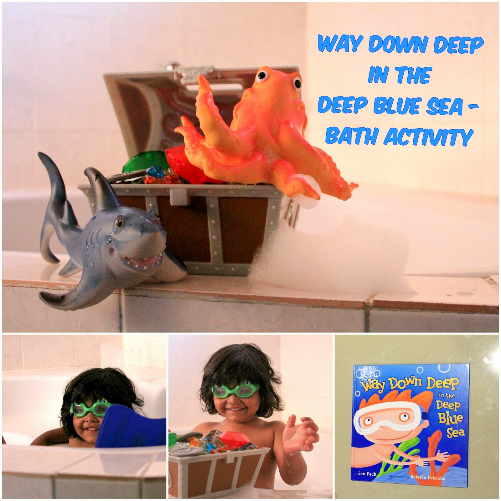 MakingMamaMagic: Way Down Deep in the Deep Blue Sea - Bath Activity