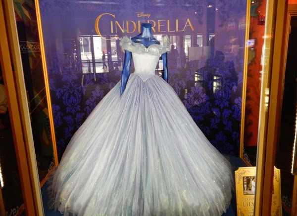 Hollywood Movie Costumes And Props Cinderella Ball Gown Worn By Lily James In Disneys Live