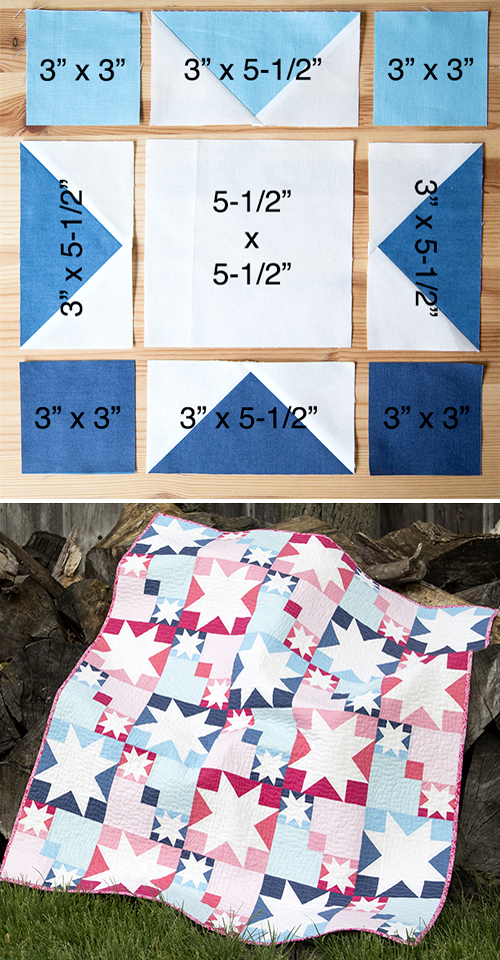 Quilt Today: Summer Sparkle Quilt - Tutorial