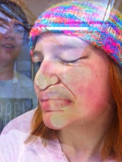 Moofookimbob's Blog: Faces squashed against glass