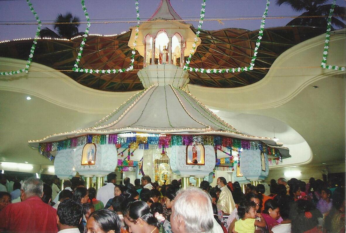 Tamilnadu Tourism: St. Antony's Church, Marthandam, Kanyakumari