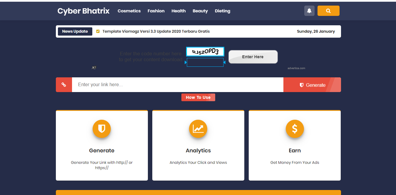 Template Safelink Blogger Terbaik Super SEO Dan Responsive Gratis - Vio ...