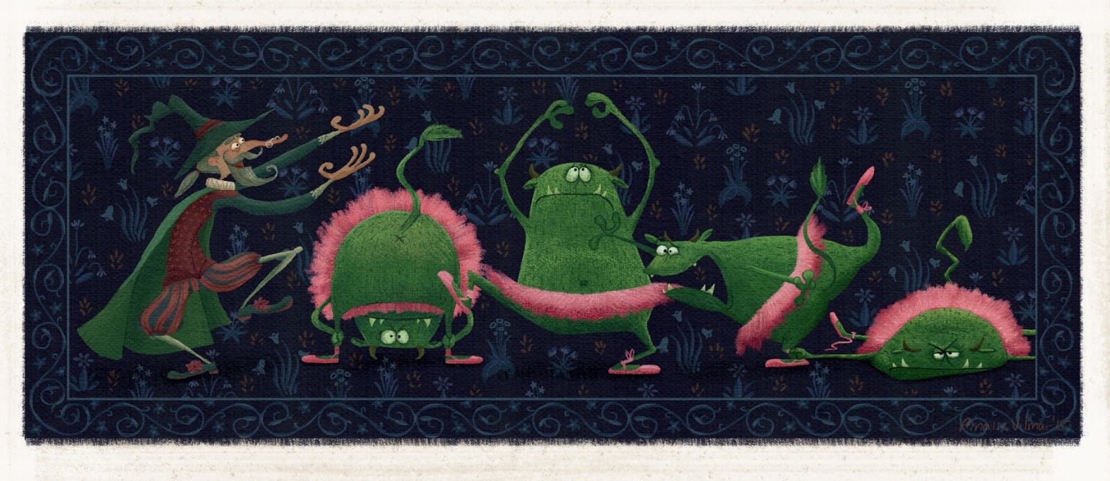 Amalie's Doodle Dump: Barnabas the Barmy