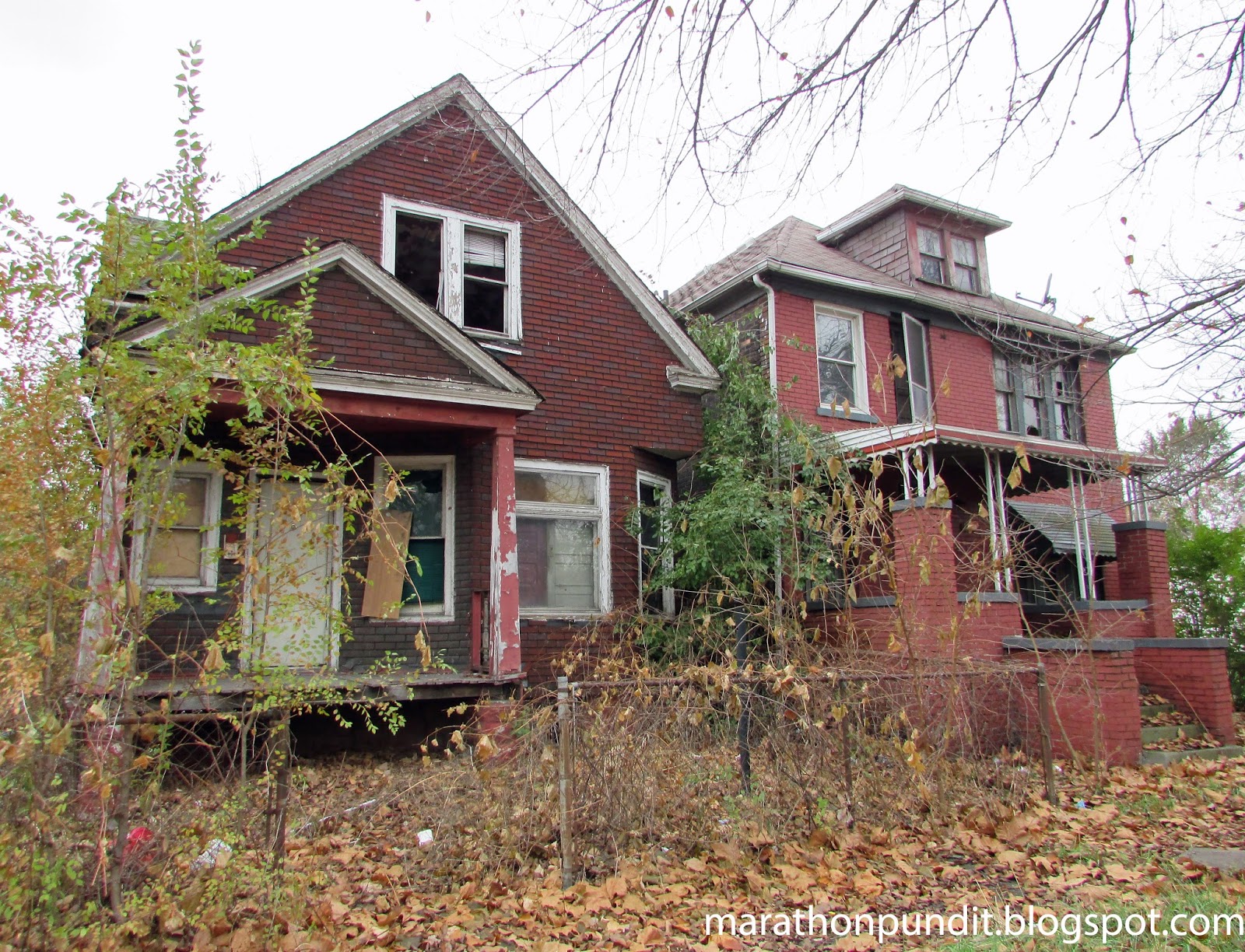 Marathon Pundit: The abandoned homes of Detroit's Delray neighborhood