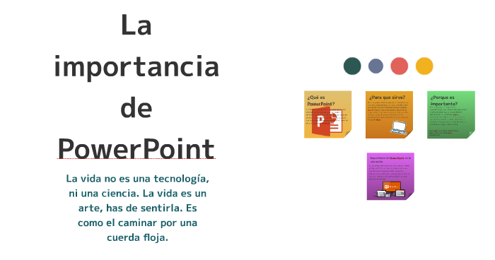 miscursos3: La importancia de PowerPoint 5° - resumen - conclusiones