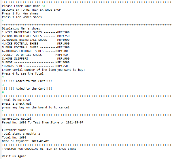 Wap In Java Using All The Concepts Of Oop Exception Handling And Packages Ii ~ Hi Tech Sk