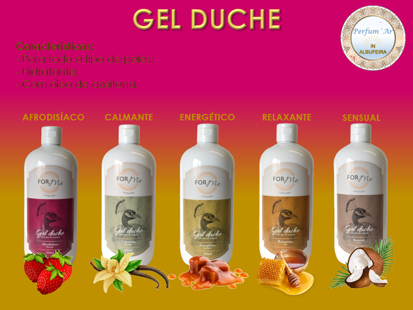 In Albufeira - Aromas, saúde, beleza, higiene, cosmética: Gel Duche ...