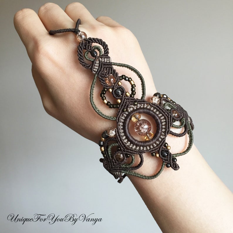 Tribal Inspired Micro Macrame Jewelry and Tutorials by ...