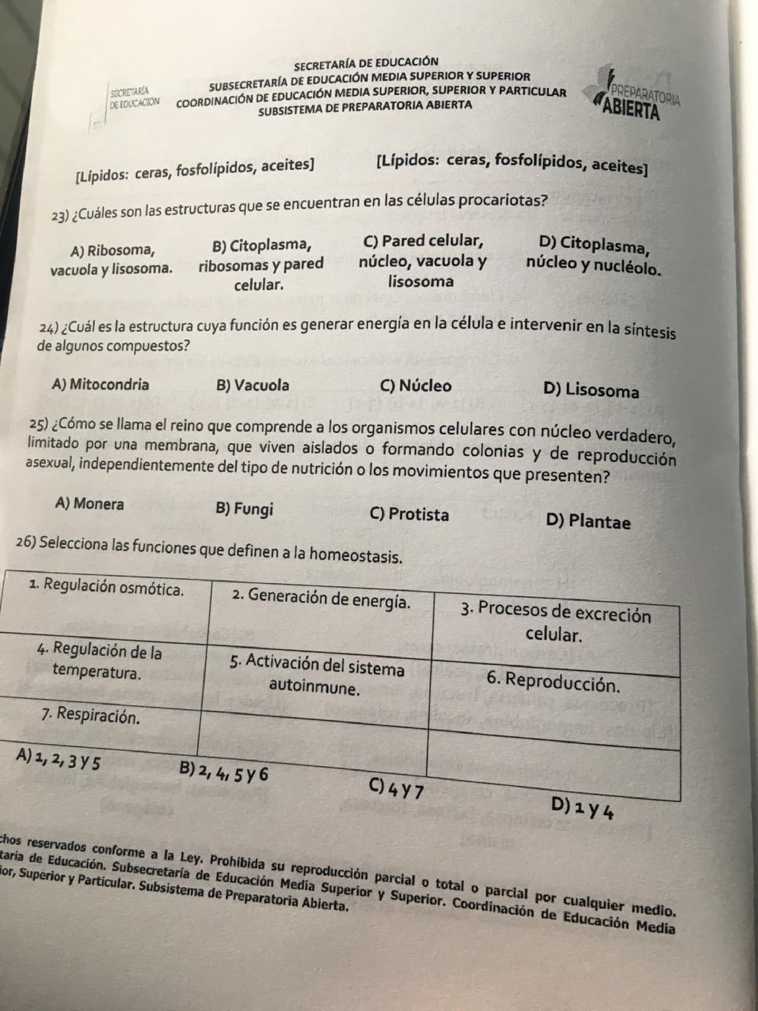 examenes reales preparatoria abierta: guias nuples prepa abierta