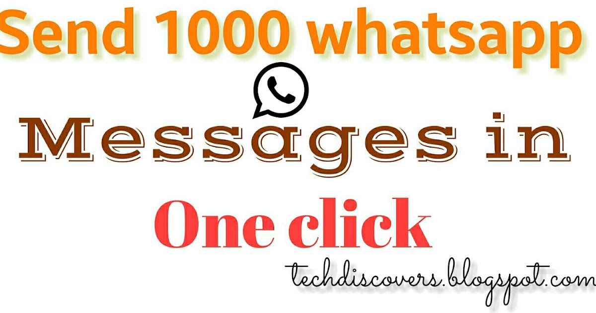 Send 1000 Messages On Whatsapp in Single Click - Sheezon