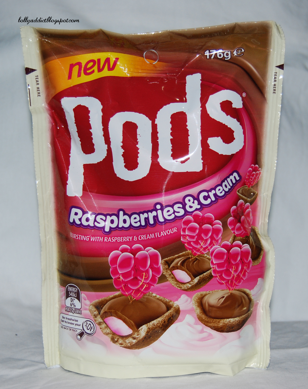 Lolly Addict - Australian Confectionery Reviews: Mars Pods Raspberries ...