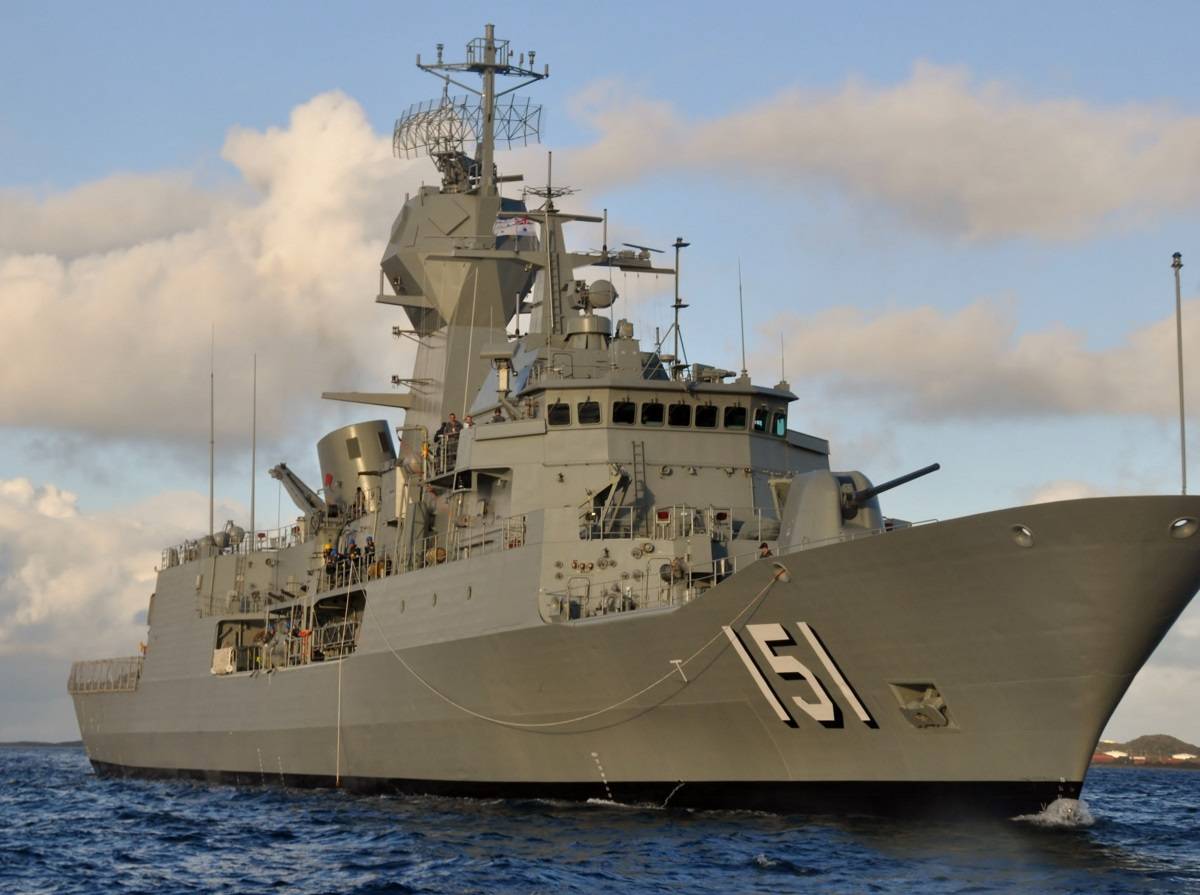 Naval Open Source INTelligence: HMAS Arunta Anzac-class frigate ...