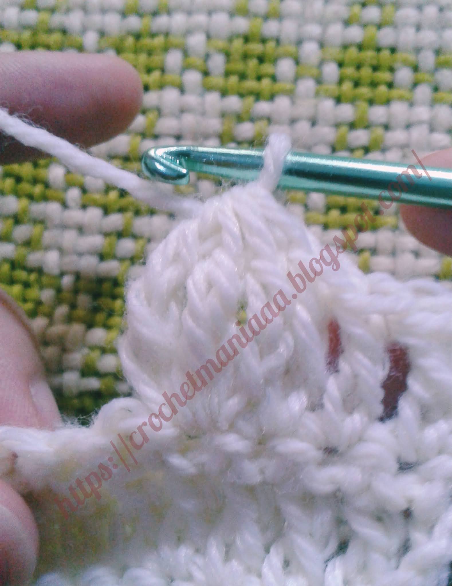 How to make 3 Half-Treble Cluster (htr) – Step by Step | Crochet Mania
