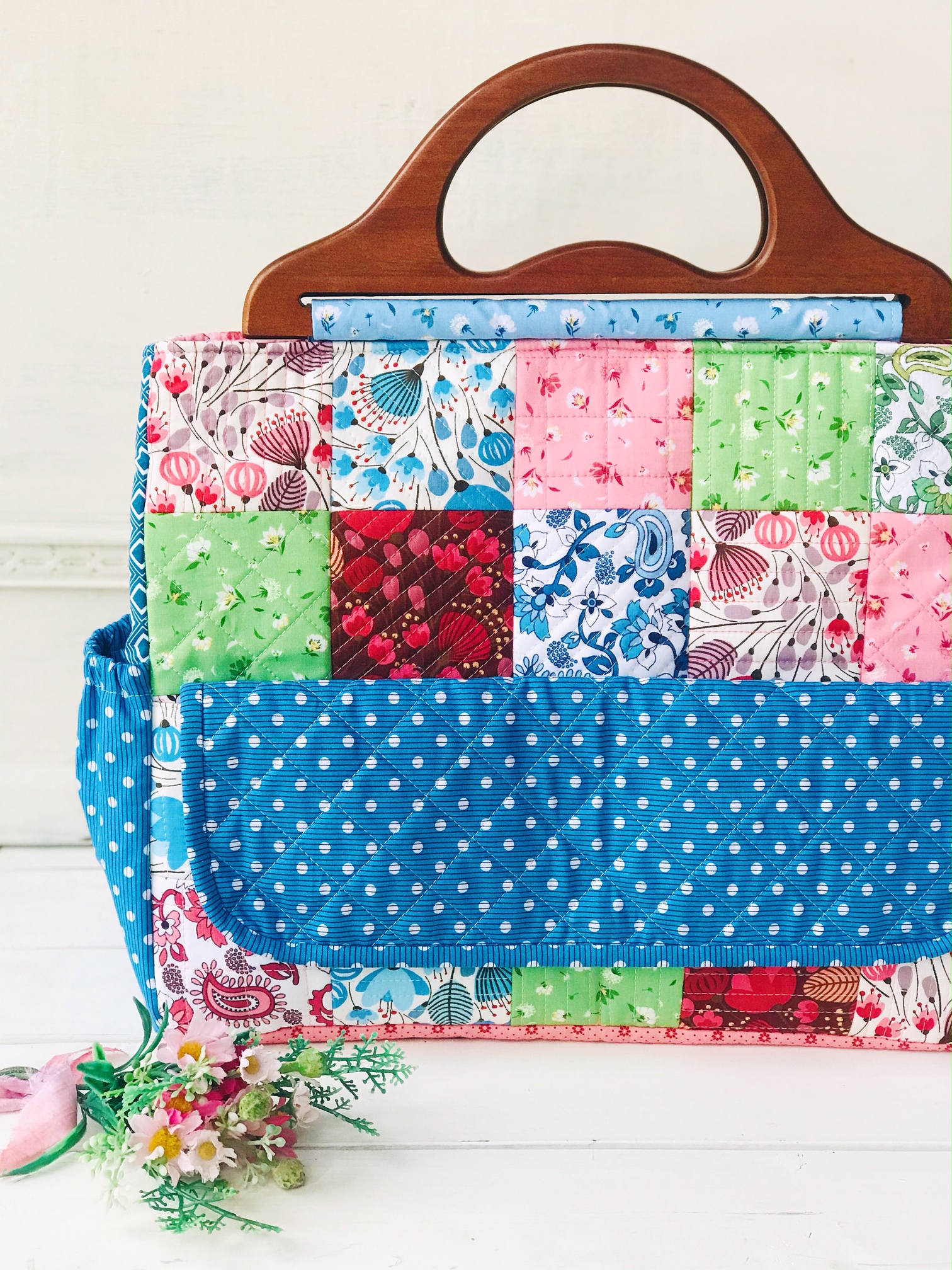 Cream Craft: Patchwork Handbag - Morrison Park