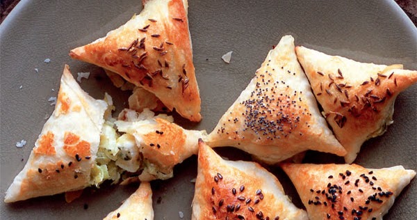 Creamy Feta and Caramelized Leek Börek Recipe | LEBANESE RECIPES