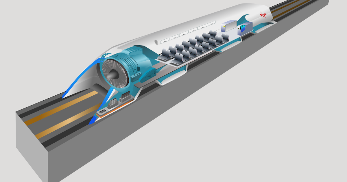 The Hyperloop train invention