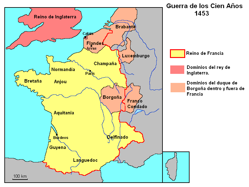 Segundo de Sociales: LA GUERRA DE LOS CIEN AÑOS