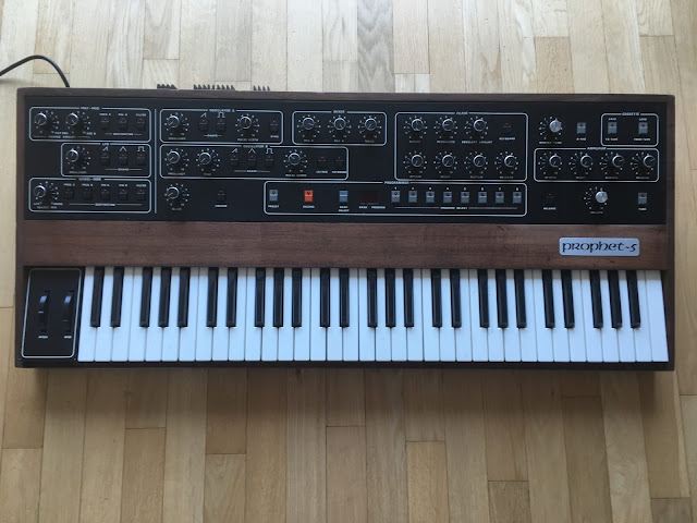 MATRIXSYNTH: Sequential Circuits Prophet 5 1982 Brown/Black Model 1000 ...