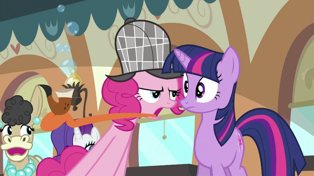 Rarity Ate Pinkie