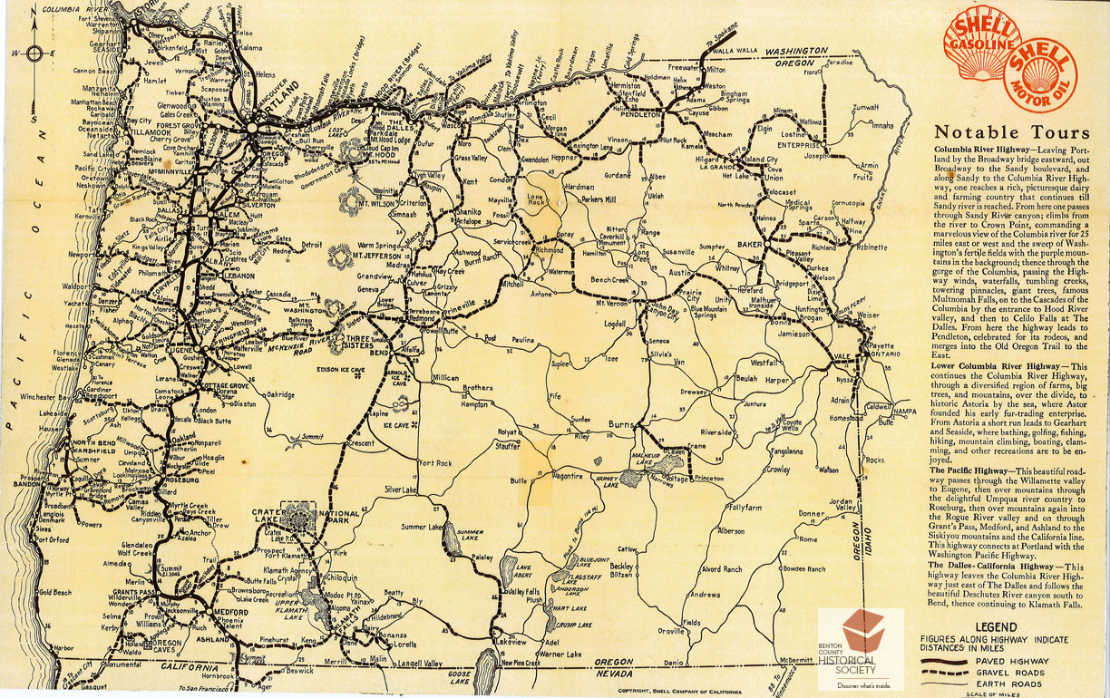 Benton County Museums: Oregon's First Paved Roads