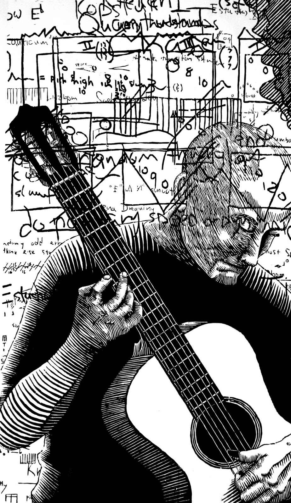 Jon Renzella- Woodcuts