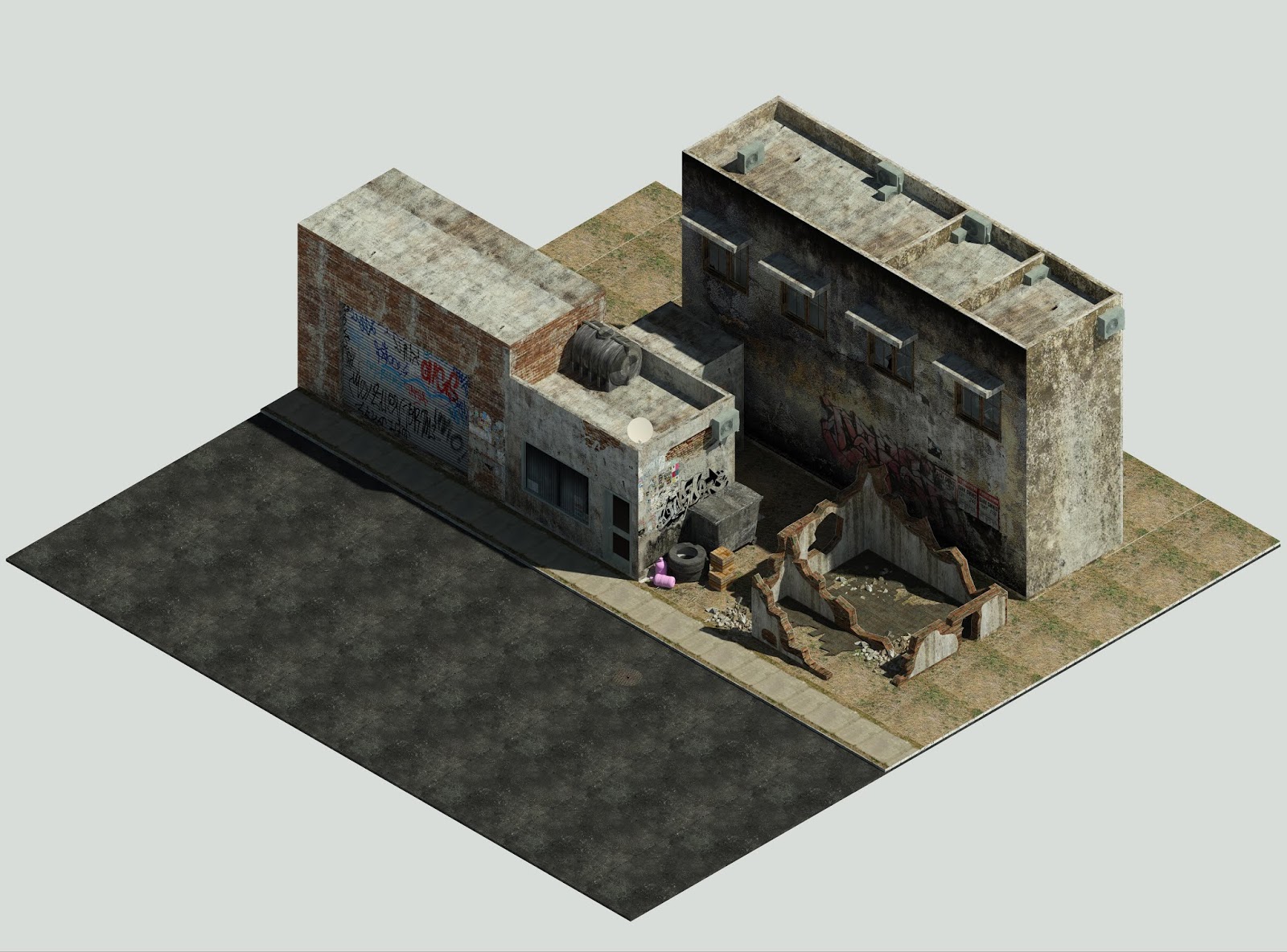 How to Create Basic Game-Environment | Revit Complete Project #21 ...