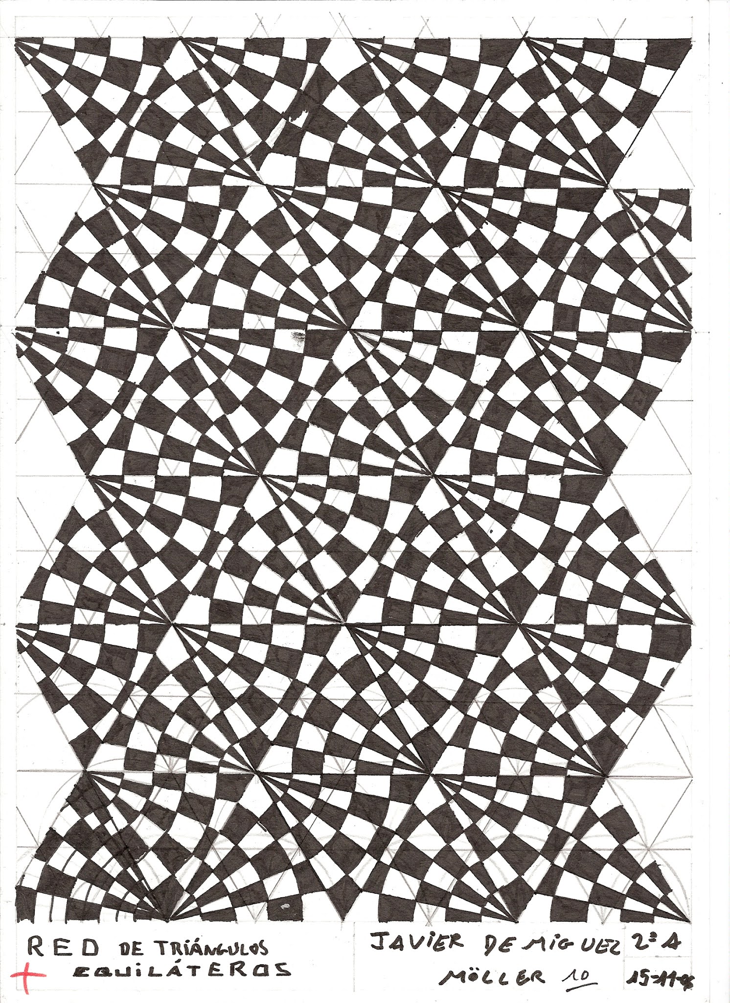 TRIÁNGULO. MÓDULO. RED ISOMÉTRICA 1 | .imagenesola imagen y la ...