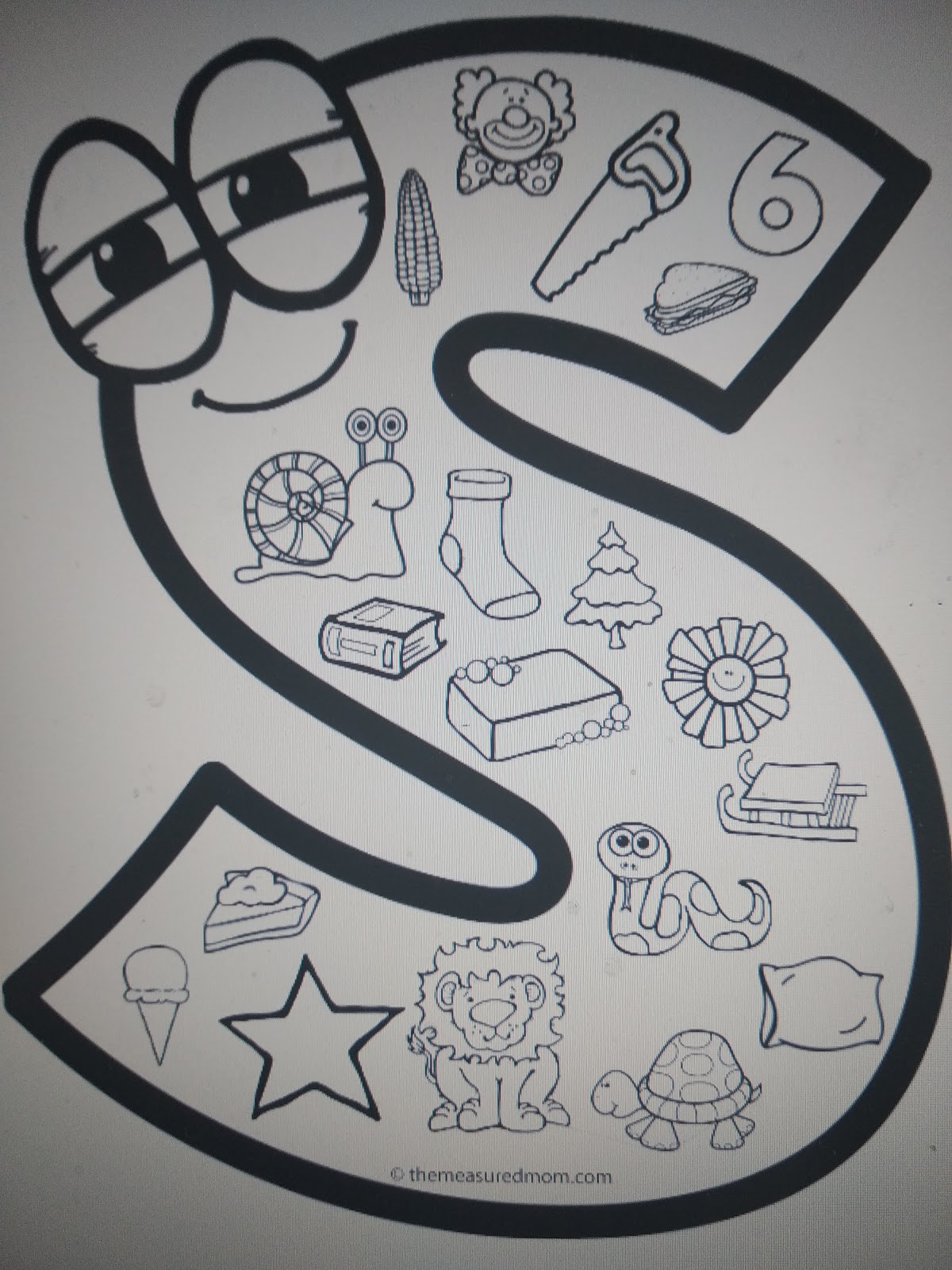 English Infantil: PHONICS. THE LETTER S