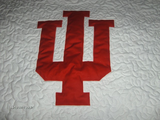 Eye of the Needle Ministry: IU Quilt and Pillows