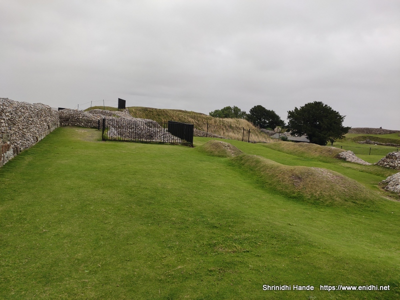 Old Sarum Castle ruins, Salisbury, UK - eNidhi India Travel Blog
