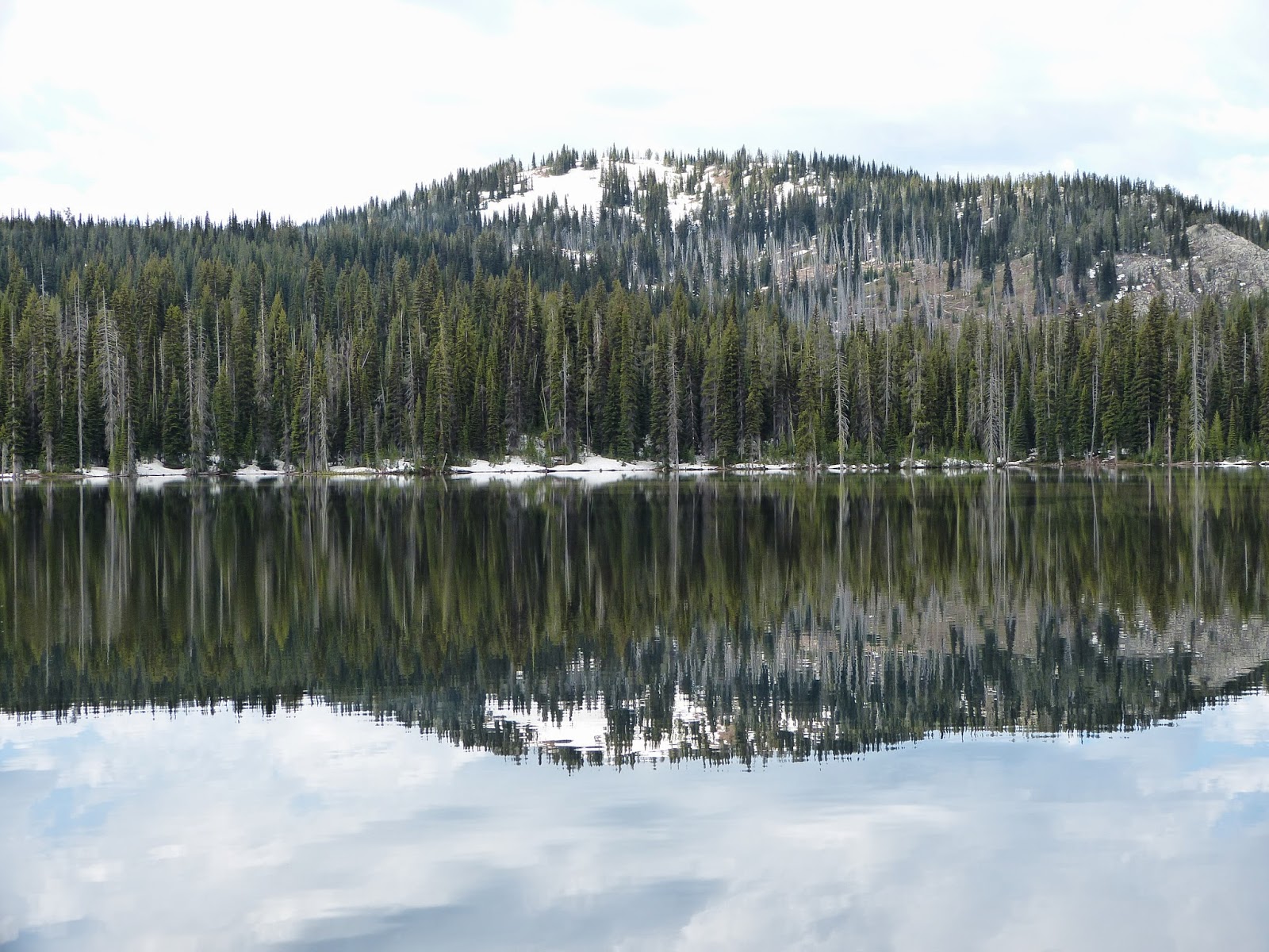 Treasure Seekers: Goose Lake Five Minutes From Our Camping Site