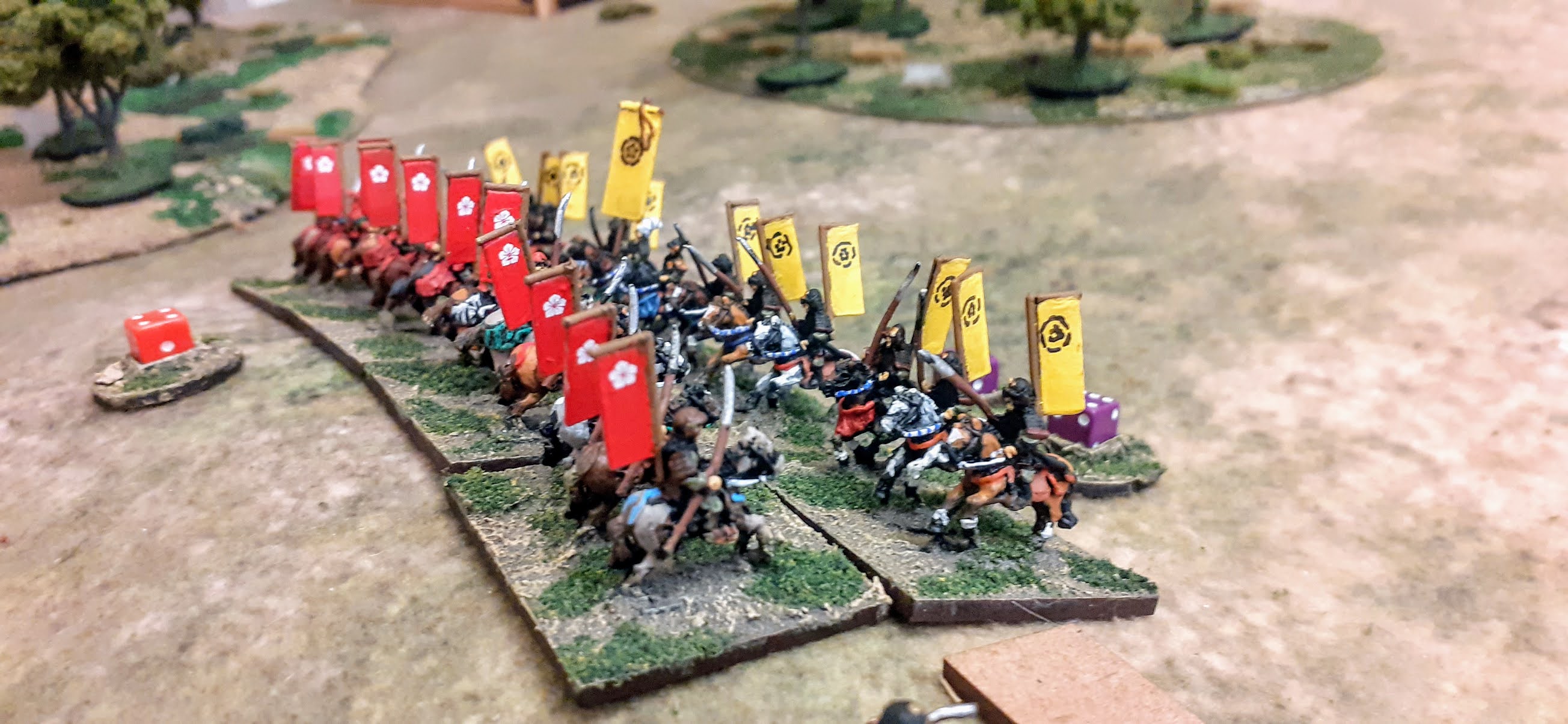 10mm Samurai game using Fantastic Battles rules