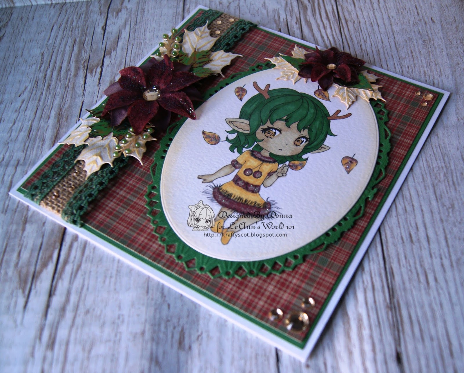 Kraftyscot - Handmade Crafts: LeAnn's World 101 #20 Challenge